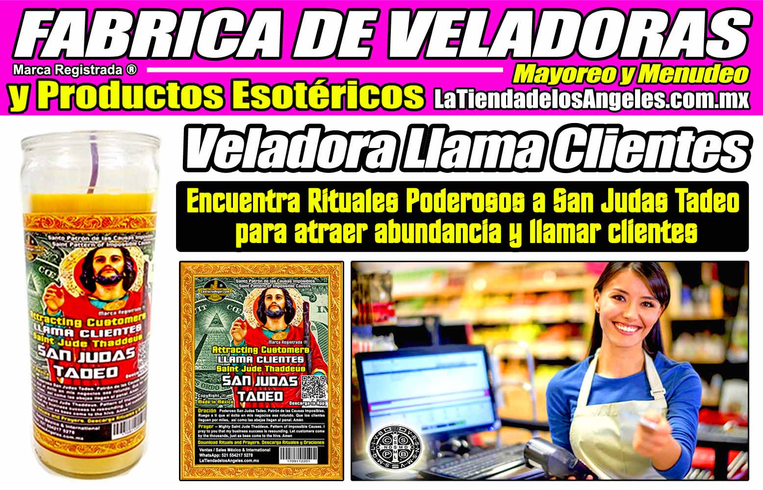Ritual Poderoso Llama Clientes San Judas Tadeo - Fábrica de Veladoras ...