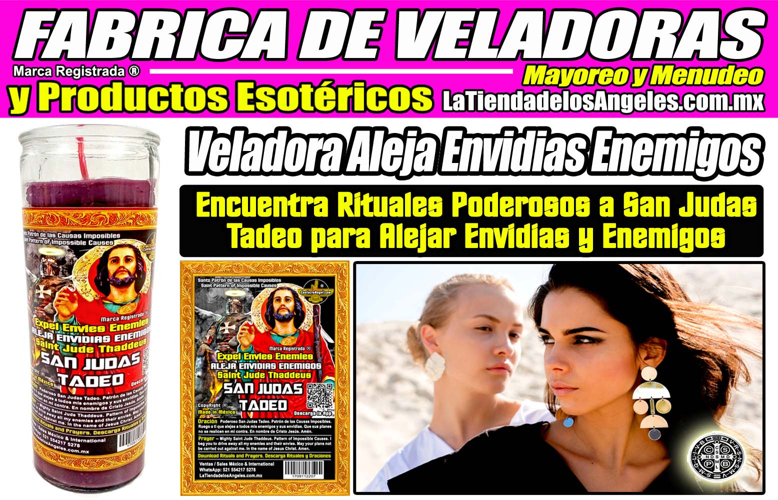 Ritual Poderoso Aleja Envidias Aleja Enemigos San Judas Tadeo - Fábrica ...